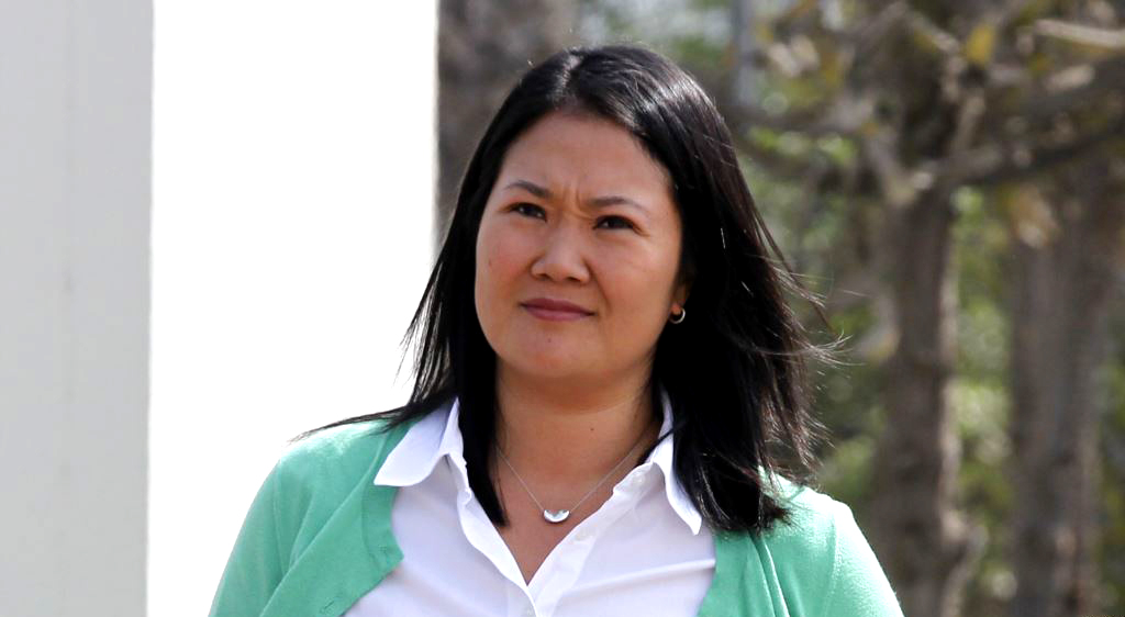 Fujimori leads first round in Peru election