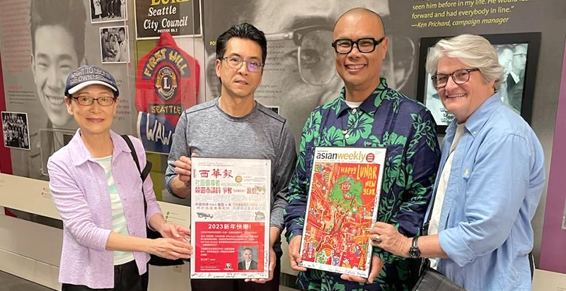Final issues of Seattle Chinese Post, Asian Weekly donated to Wing Luke Museum