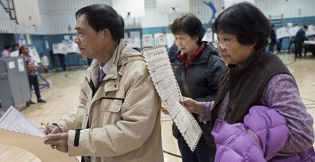 Asian American voter preferences: Majority lean Democrat