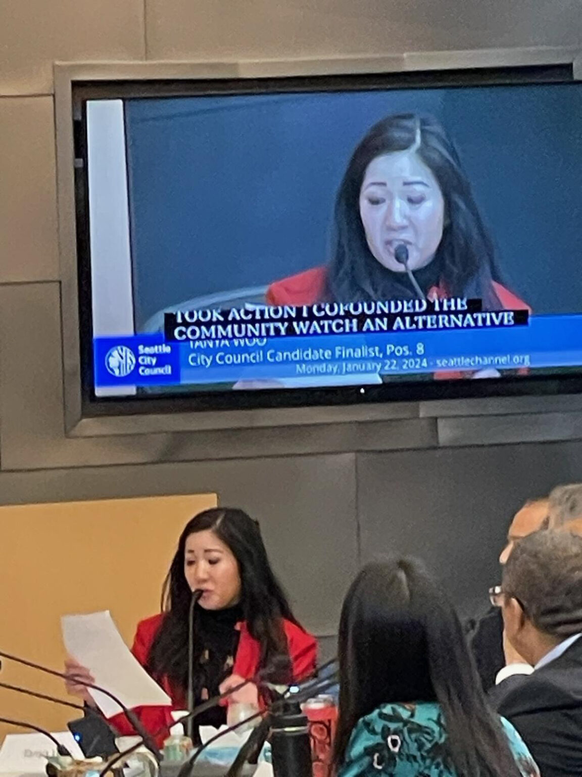 Congratulations Councilmember Woo!