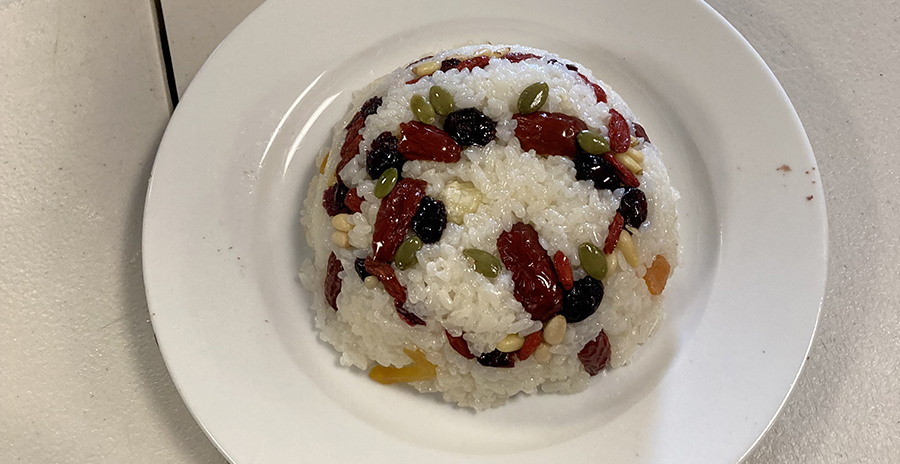 Eight Treasures Rice pudding and the Lunar New Year