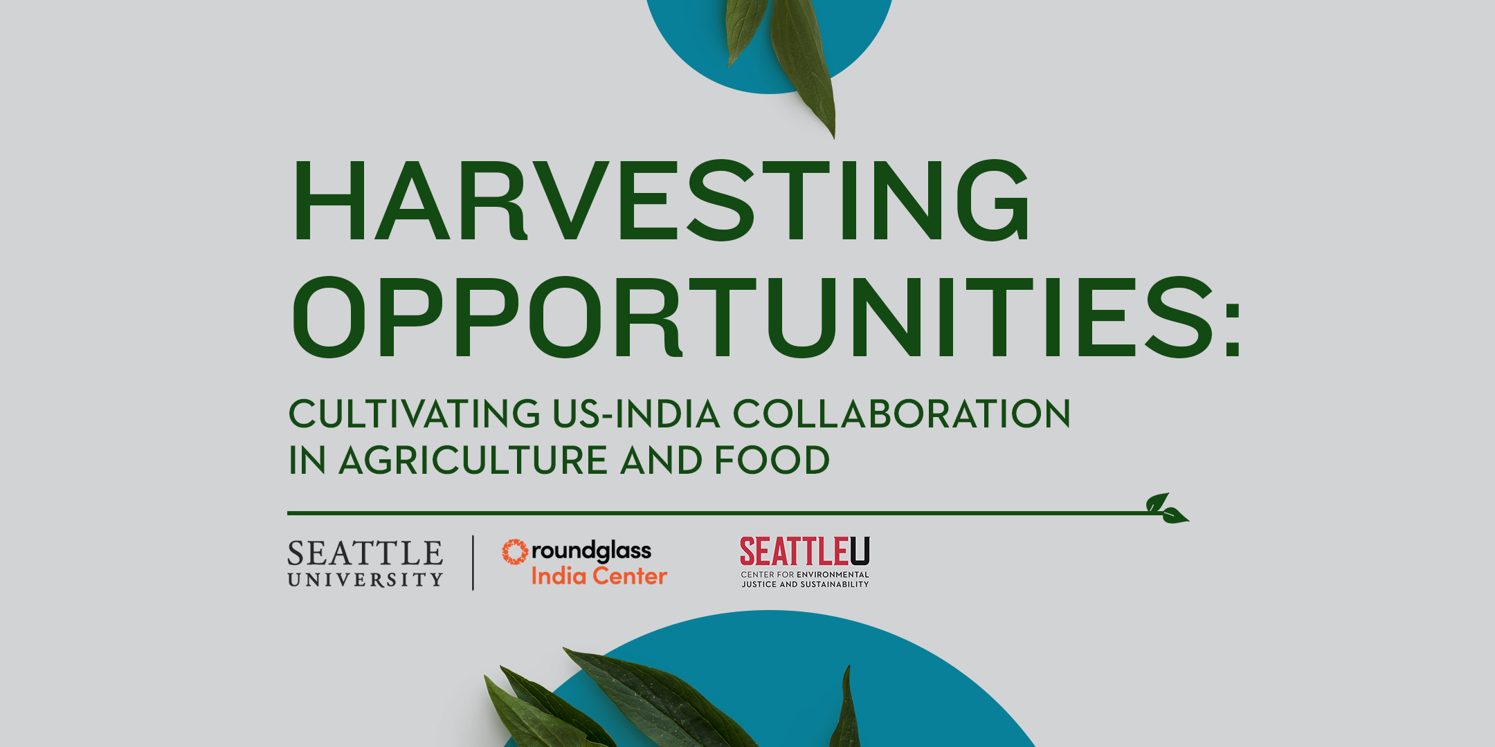 Cultivating collaboration: A conversation on U.S.-India agriculture partnership