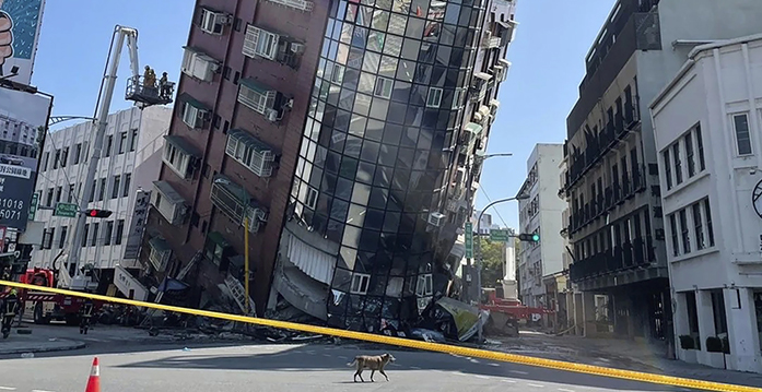 Strongest earthquake in 25 years rocks Taiwan, killing 9 people and ...