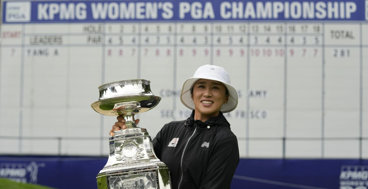 Amy Yang wins the Women’s PGA Championship for her first major title
