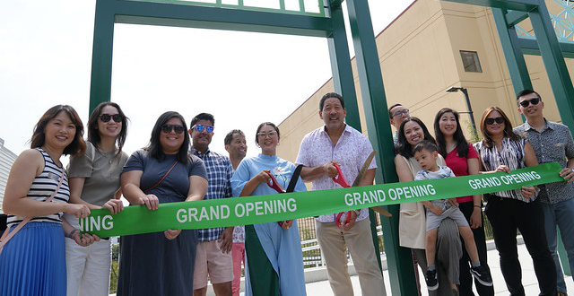 Hoa Mai Park grand opening