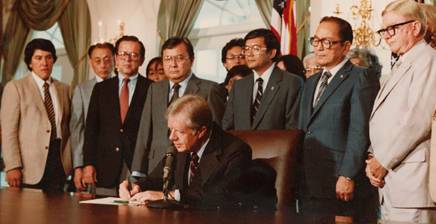 Jimmy Carter remembered for diplomacy with China and Asian American support