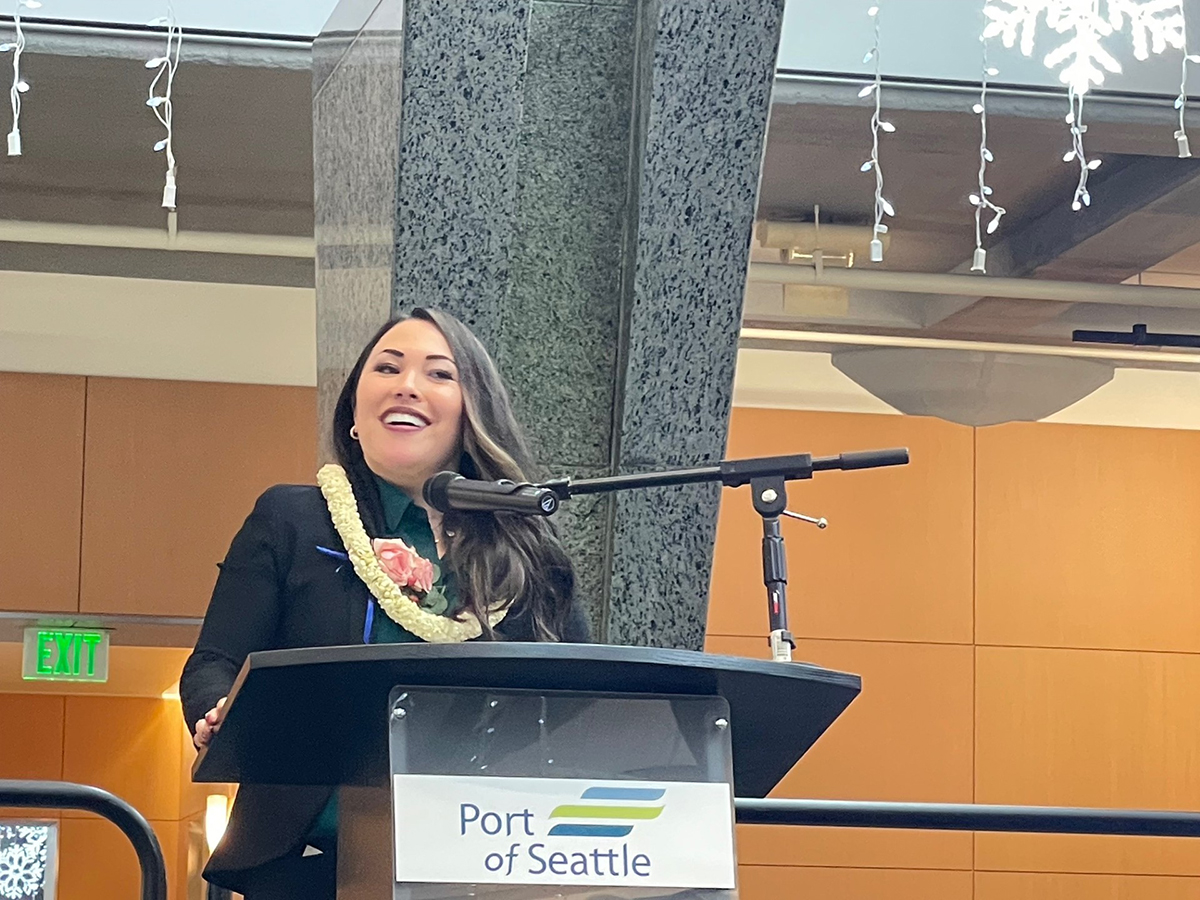 Toshiko Hasegawa elected Port of Seattle Commission President, first ...