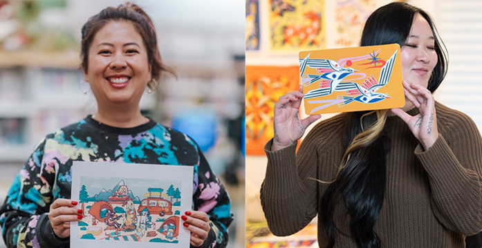 KCLS debuts new library cards featuring work of local AAPI artists