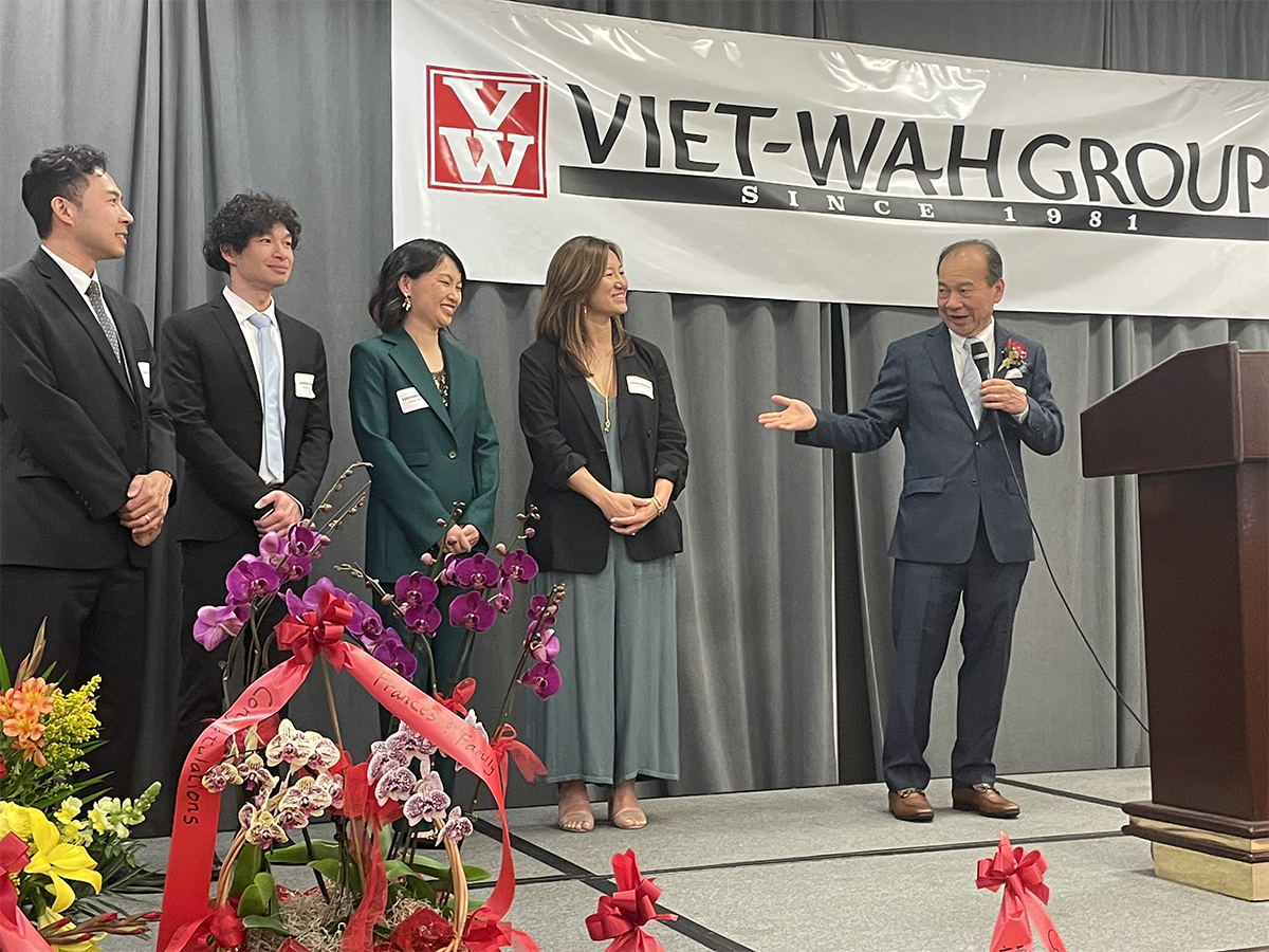 Duc Tran celebrates legacy as he passes torch to family