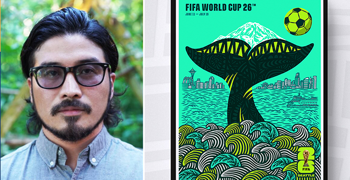Shogo Ota’s poster to showcase Seattle’s spirit at FIFA World Cup 26