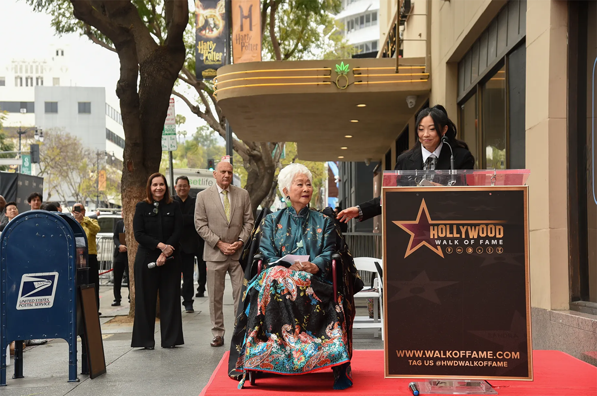 Lisa Lu, pioneering Chinese American actress, receives Hollywood honor