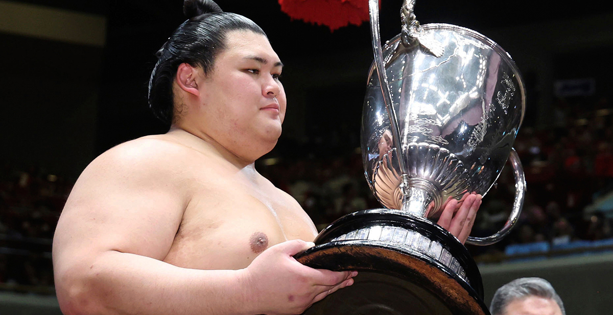 Big surprise in sumo. The sport has a new champion—and he’s Japanese