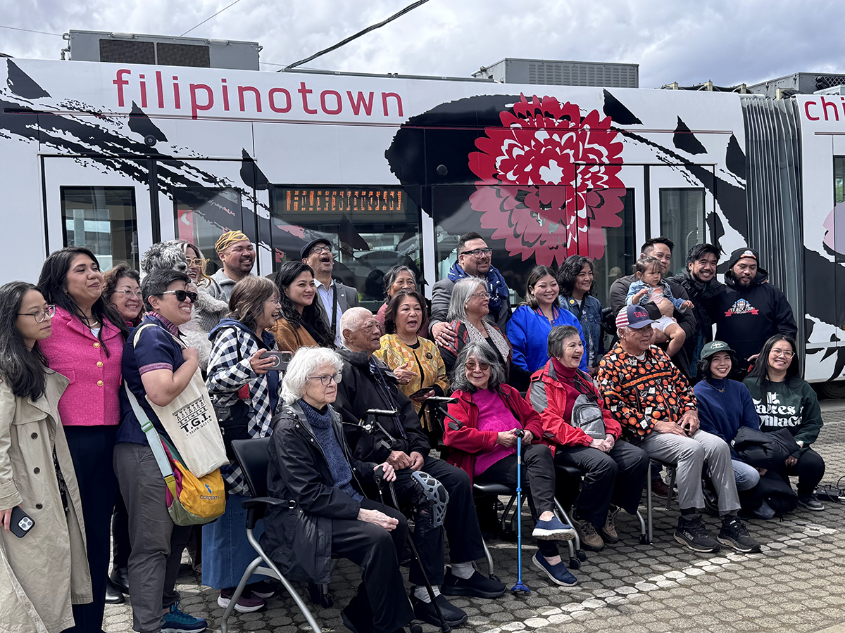 Filipinotown Seattle Streetcar unveiled representing inclusion in CID