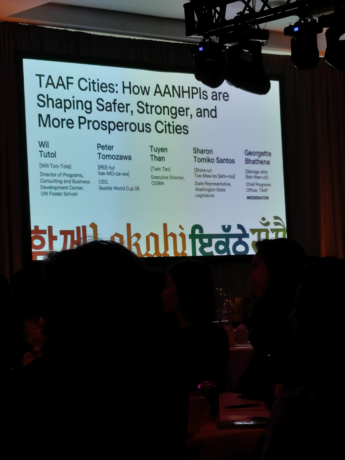 Local leaders represent Seattle at TAAF Summit