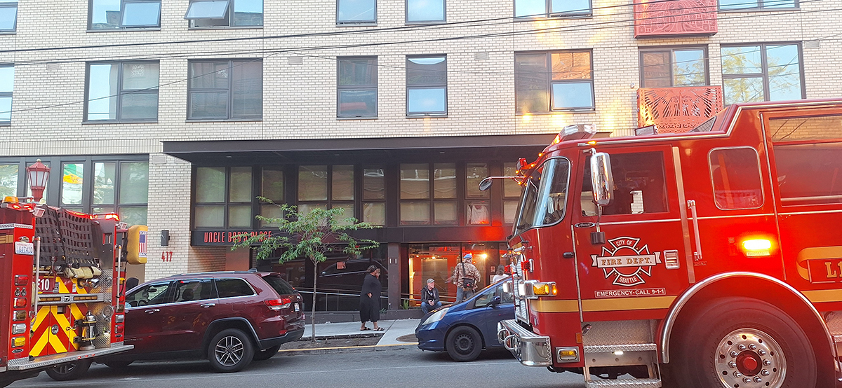Small fire at Uncle Bob’s Place