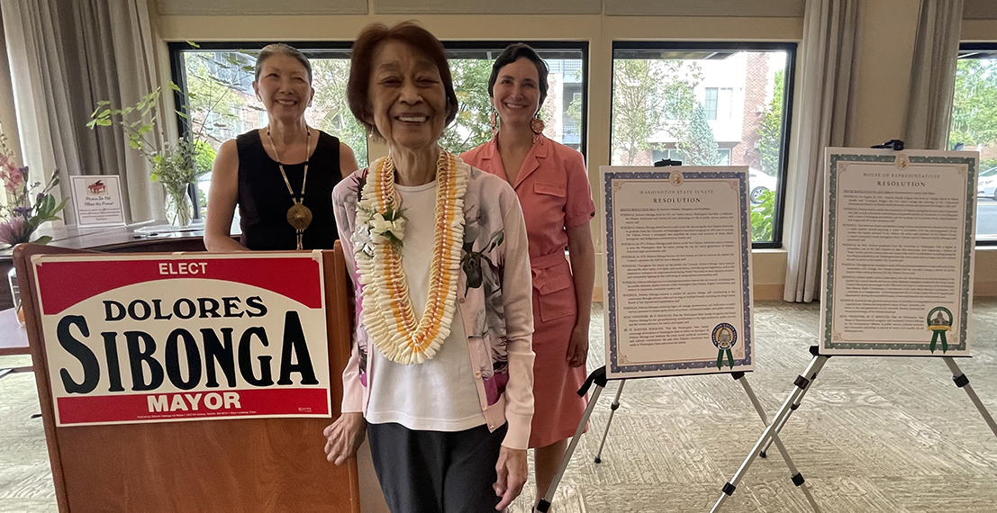 Dolores Sibonga honored for lifetime of service