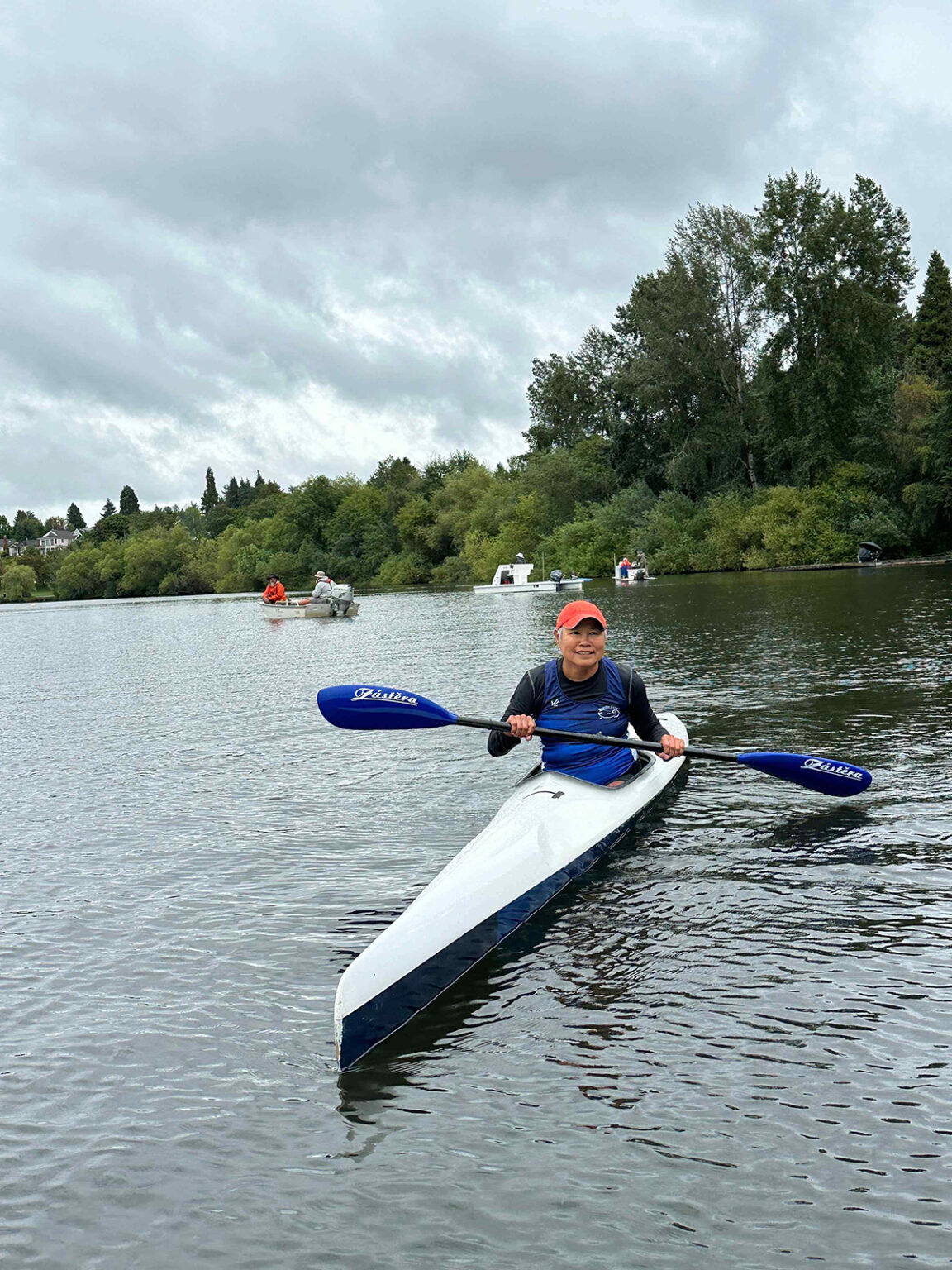Sprint kayaking for the young and the young at heart