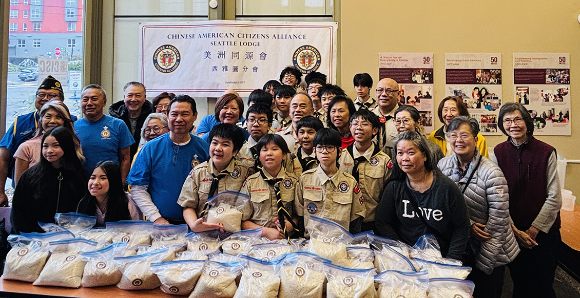 CACA, CISC team up for rice drive and voter aid