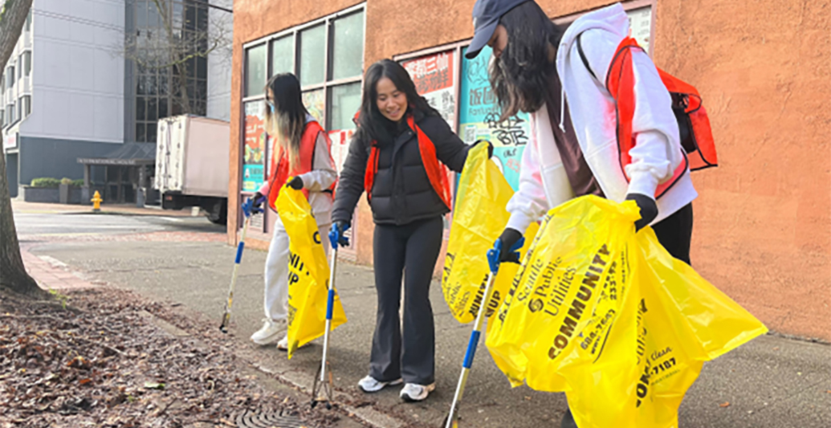 Nearly 100,000 pounds of garbage removed from Seattle’s CID in 2025