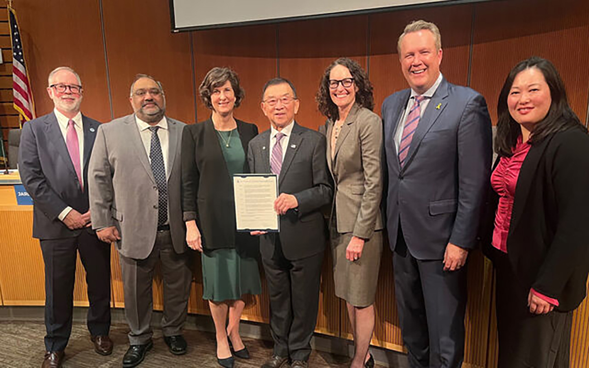 Conrad Lee recognized for decades of service