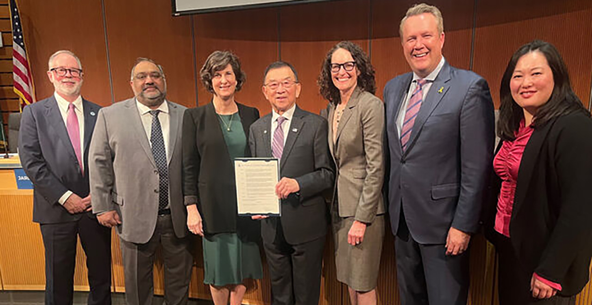 Conrad Lee recognized for decades of service