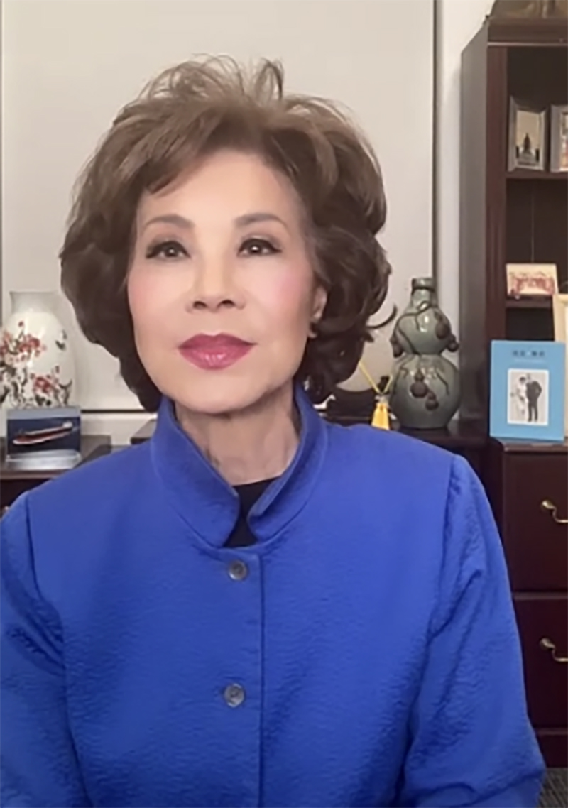 Former presidential cabinet secretary Elaine Chao talks overcoming ...