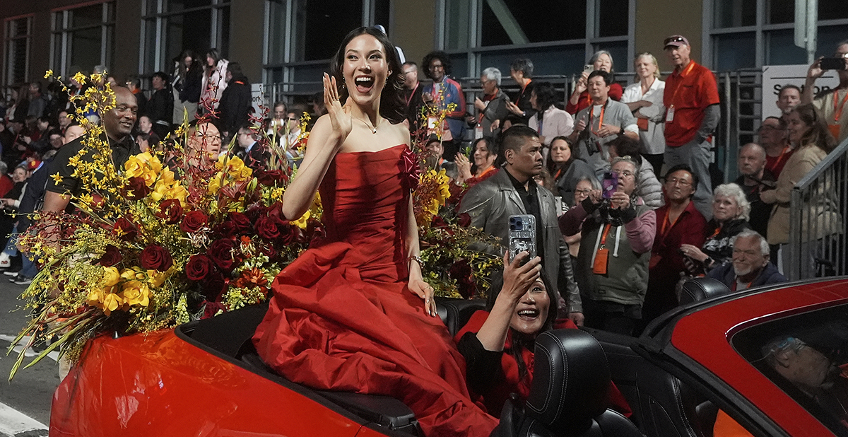 Olympian Eileen Gu heads up annual Chinese New Year parade in her ...