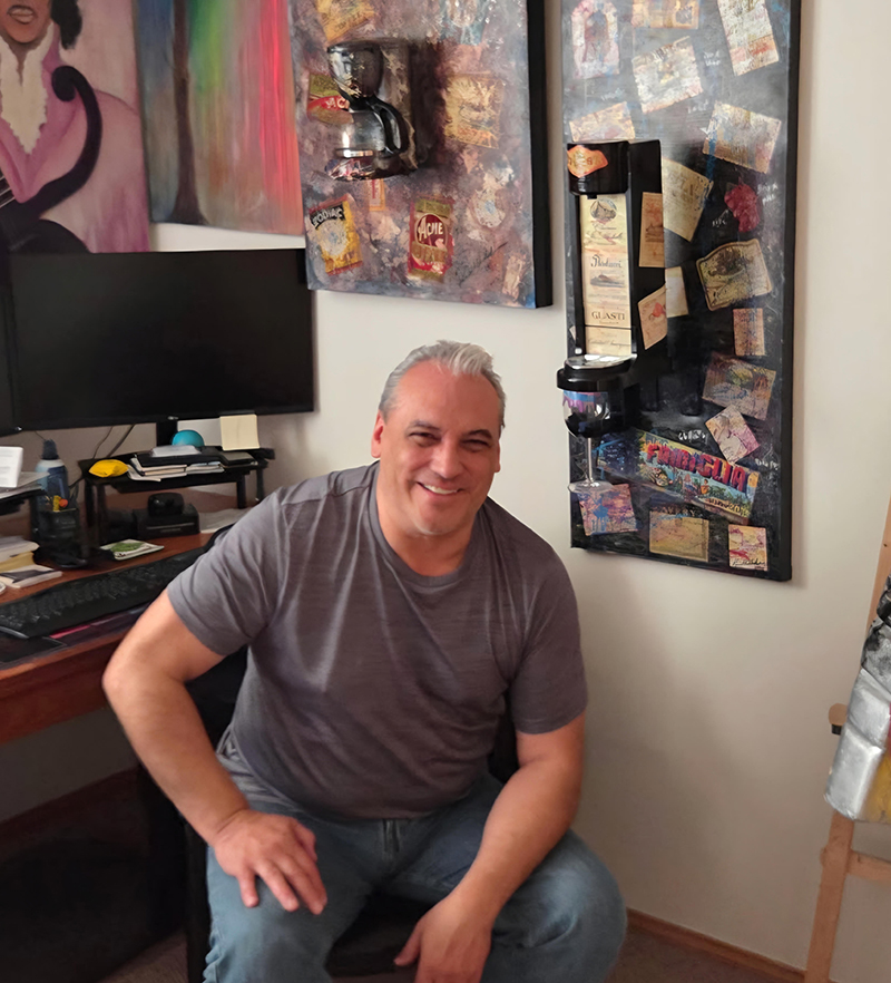 Reinhardt Takeo Hollstein creates a new art form that encourages ...